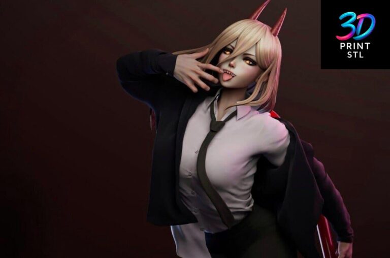 Download Power Chainsaw Man | 3D Print File | STL