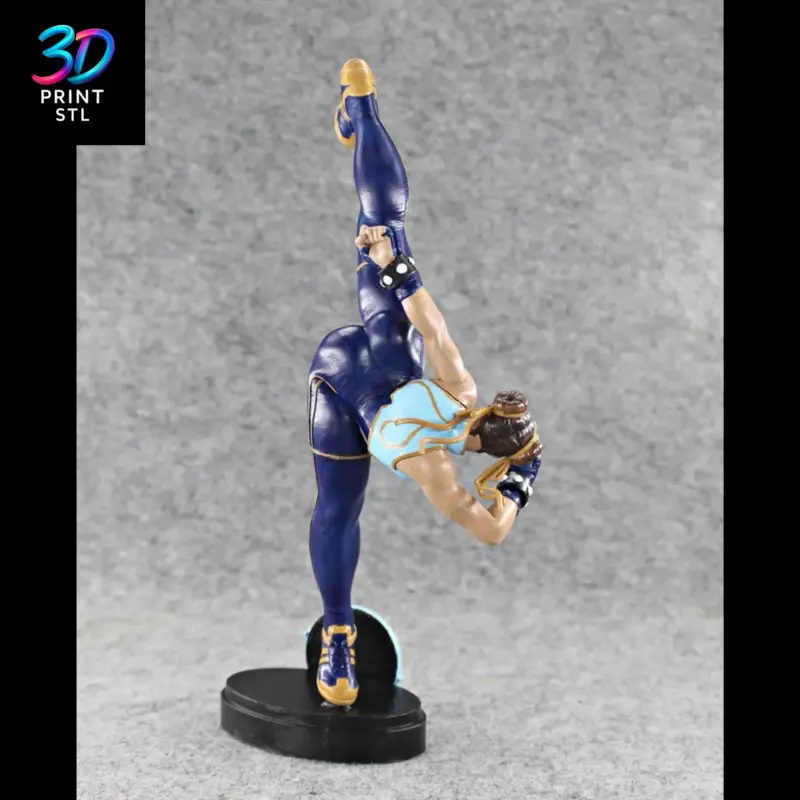 Download Chun Li Figure Street Fighter | 3D Print Model | STL
